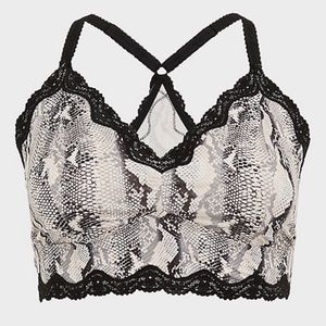 torrid | Intimates & Sleepwear | Torrid Snakeskin Microfiber Racerback ...